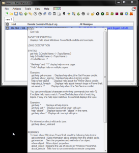 Executing PowerShell Scripts and Commands (cmdlets) on Remote Computers with BatchPatch