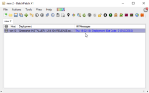 Remotely Install Greenshot 1.2.9.104 on Many Computers Simultaneously
