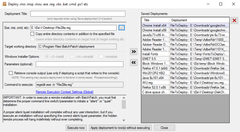 Remote Registry Updates with BatchPatch