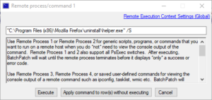 Remotely Uninstall Firefox from Multiple Computers