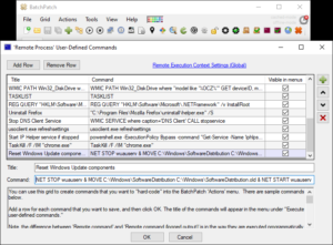 Reset Windows Update with a Single BatchPatch Remote Command