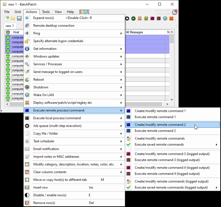 Remotely Executing Windows Console Or Shell Commands Vs Windows Executables In Batchpatch