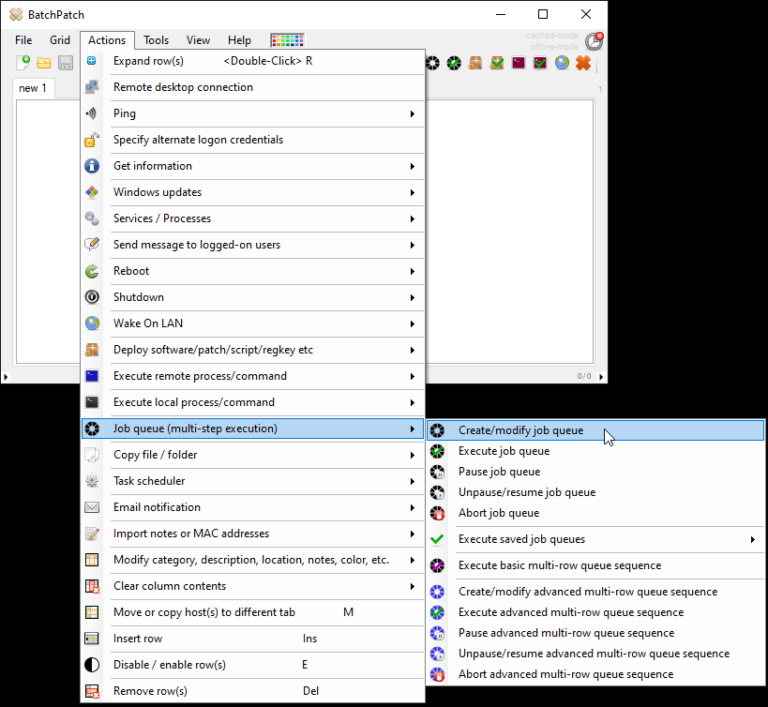 Update + Reboot Cycle with the BatchPatch Job Queue