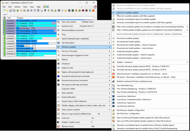 Windows Updates and Patch Management with BatchPatch