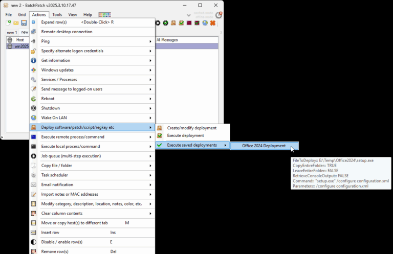 Deploying Office 2024 to Numerous Computers with BatchPatch
