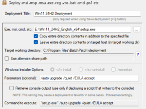 Upgrading Multiple Computers from Windows 10 to Windows 11 using BatchPatch